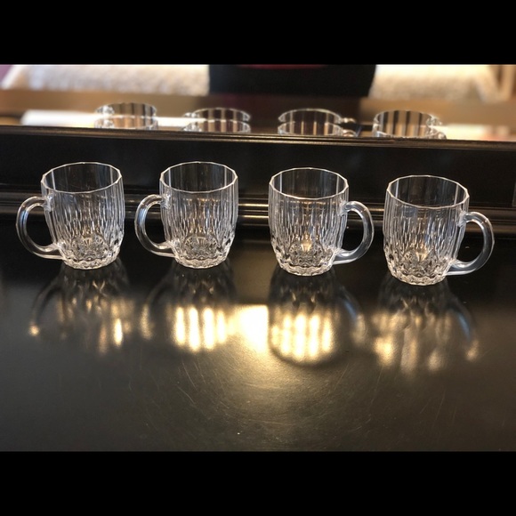 Source Unknown | Kitchen | Cut Glass Mugs | Poshmark